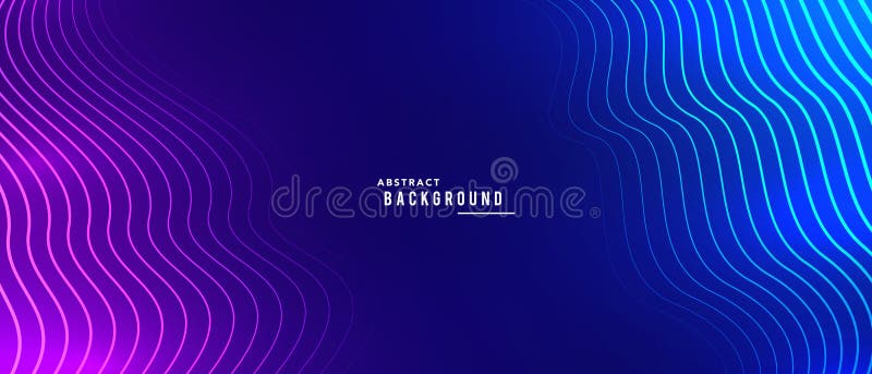 Multi Color Electronic Wave Background Stock Vector - Illustration of ...