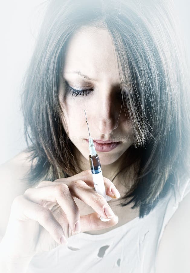 Drug addict stock image. Image of dope, junkie, needle - 24190791