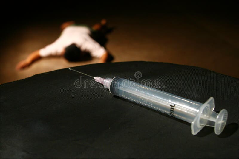Drug Addict Prostitute Young Stock Image - Image of narcotic, death ...