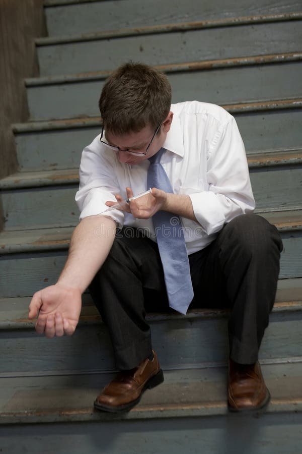 Drug Addict stock photo. Image of immunize, dependency - 7141302