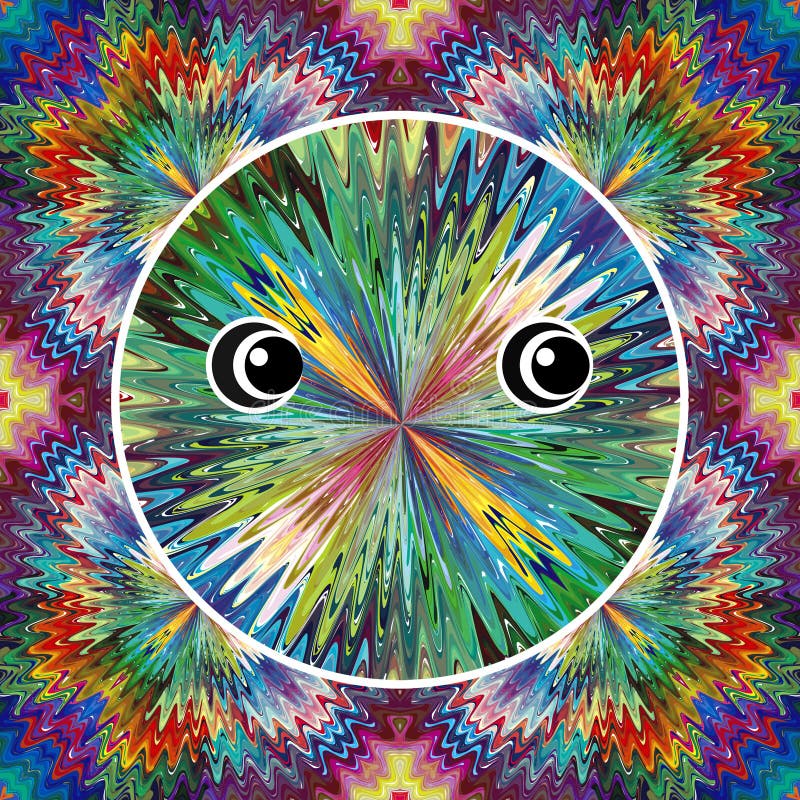 Flashback for drug user stock illustration. Illustration of intoxicated ...