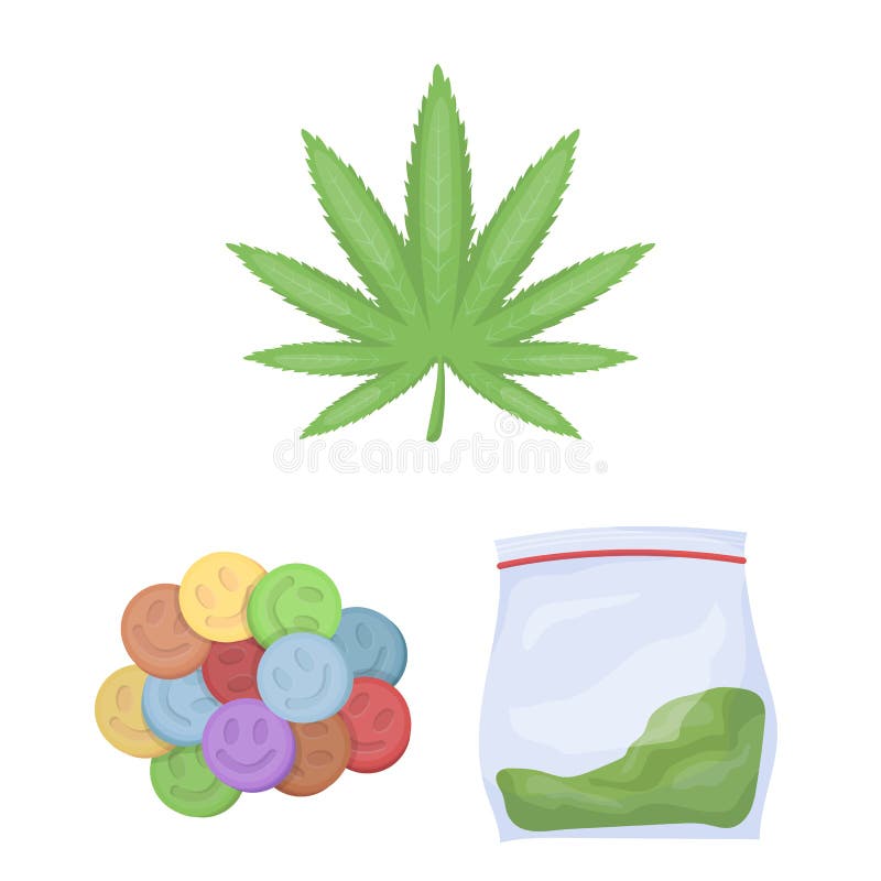Drug Addiction and Attributes Cartoon Icons in Set Collection for ... Drug Addiction and Attributes Cartoon Icons in Set Collection for ...