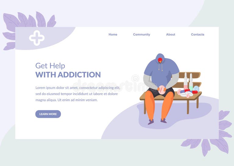 Drug Addiction Concept Stock Illustrations 16 089 Drug Addiction