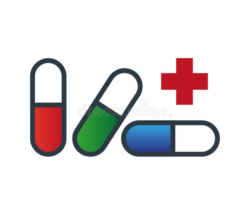 Drug Capsule Logo Design editorial stock image. Illustration of ...