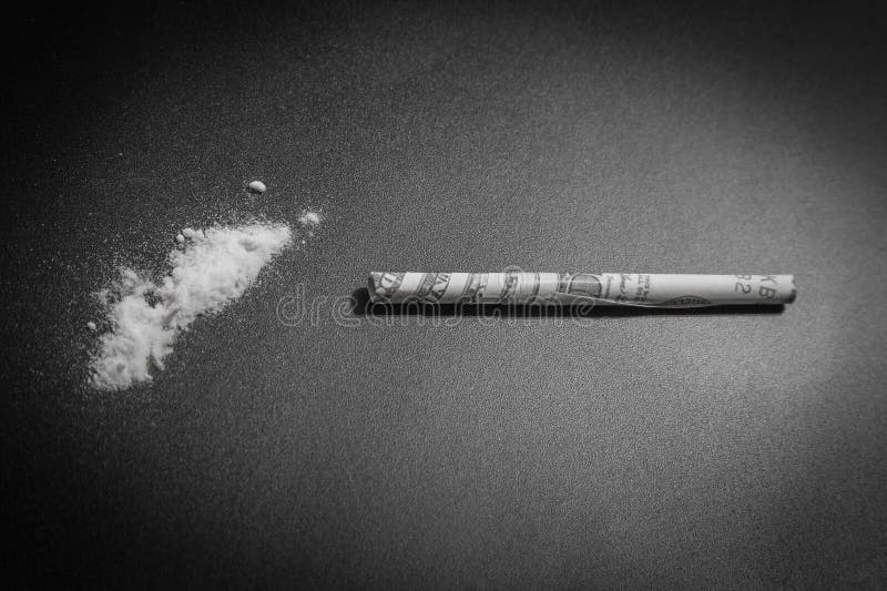 Drug Cocaine of the Dead Image Symbolic Stock Image - Image of addicted ...