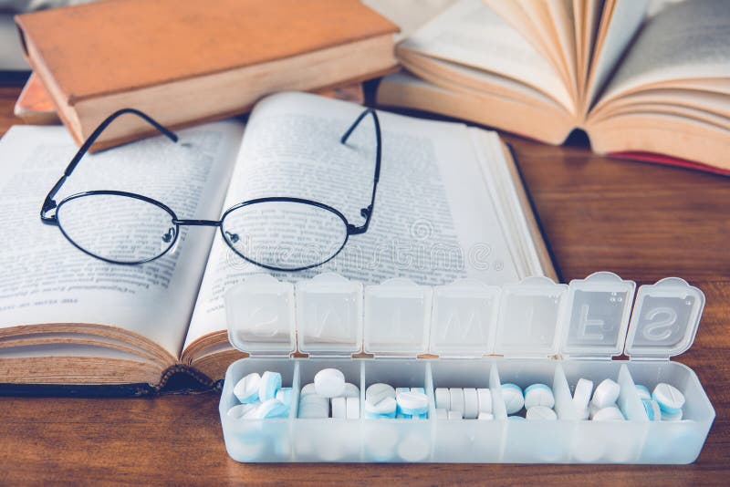 Drug stock image. Image of week, book, care, container - 83732779