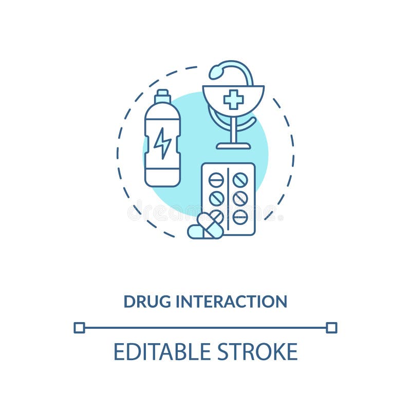 Drug Interaction Smartphone Interface Vector Template Stock Vector ...