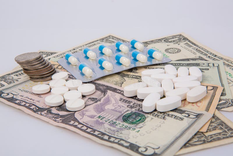 Drug and money stock photo. Image of heap, healthy, pharmaceutical ...