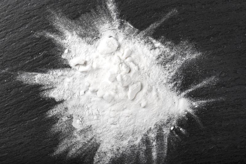 Drug powder on the table stock image. Image of forbidden - 157285463