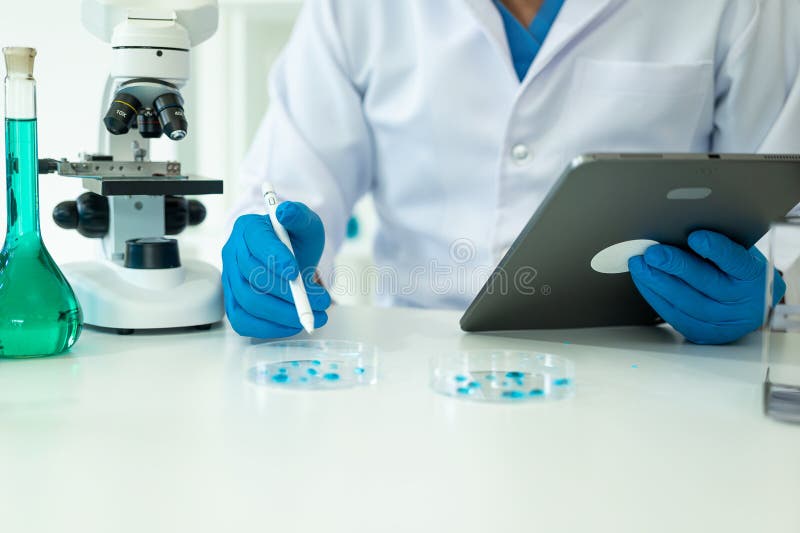 Drug Research in Chemistry Lab, Chemical Scientist Working with ...