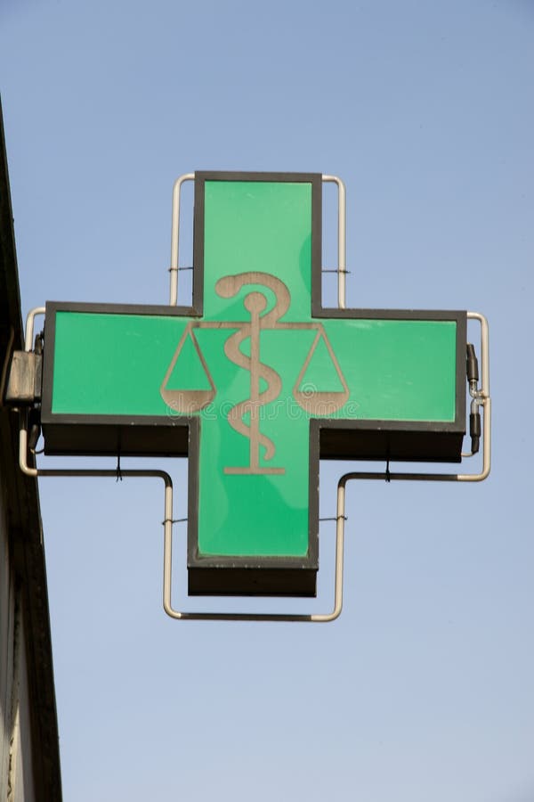 Drug store symbol stock photo. Image of pharmacy, sign - 69832664