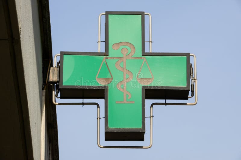 Drug store symbol stock photo. Image of pharmacy, sign - 69832664