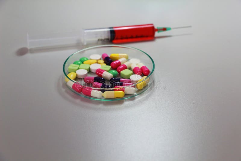 Drug in Tables from Lab Test Concept. Stock Photo - Image of medicines ...
