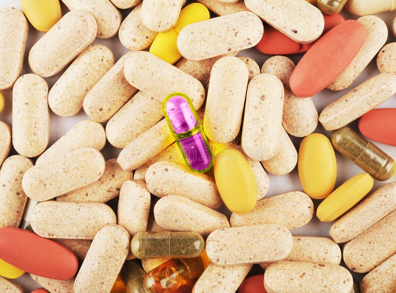 Drugs stock photo. Image of colourful, prevention, capsules - 27145280