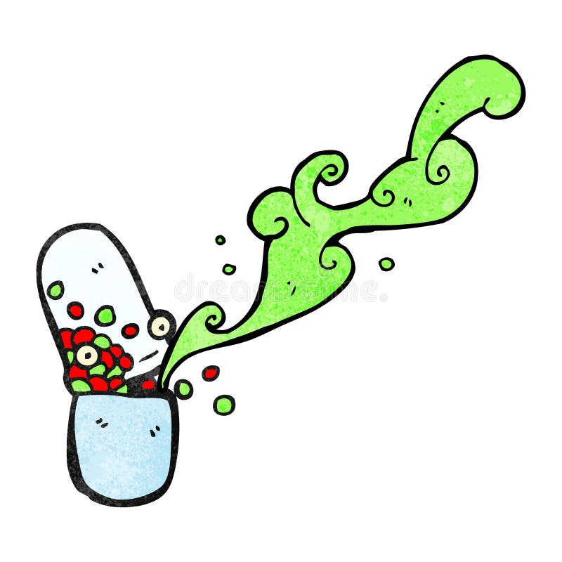 Drugs cartoon character stock vector. Illustration of drugs - 38030634