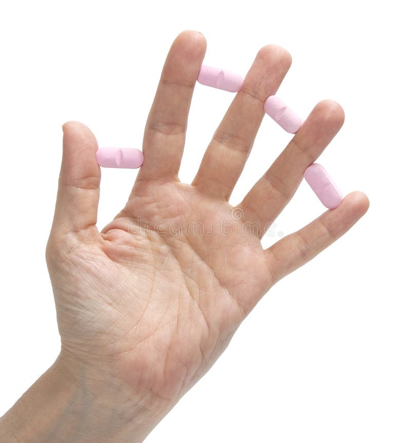 Drugs between fingers stock image. Image of fingers, cover - 15204991