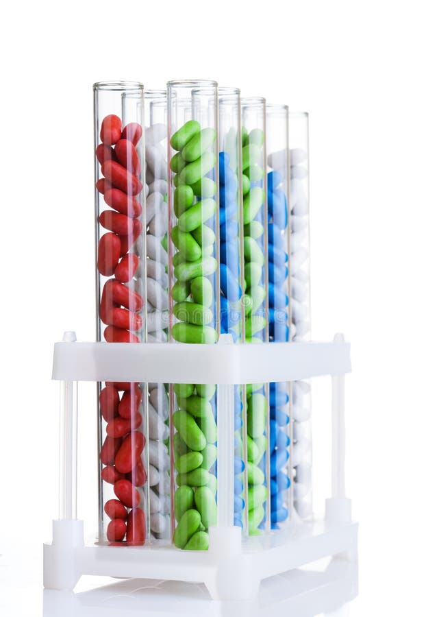 Drugs in laboratory stock photo. Image of green, macro - 32446790