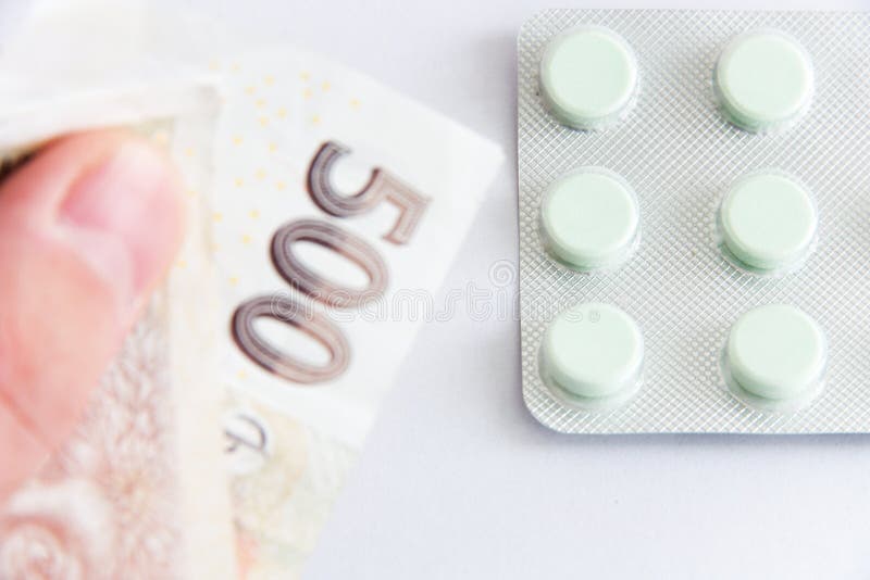 Drugs and money stock photo. Image of business, medically - 37526554