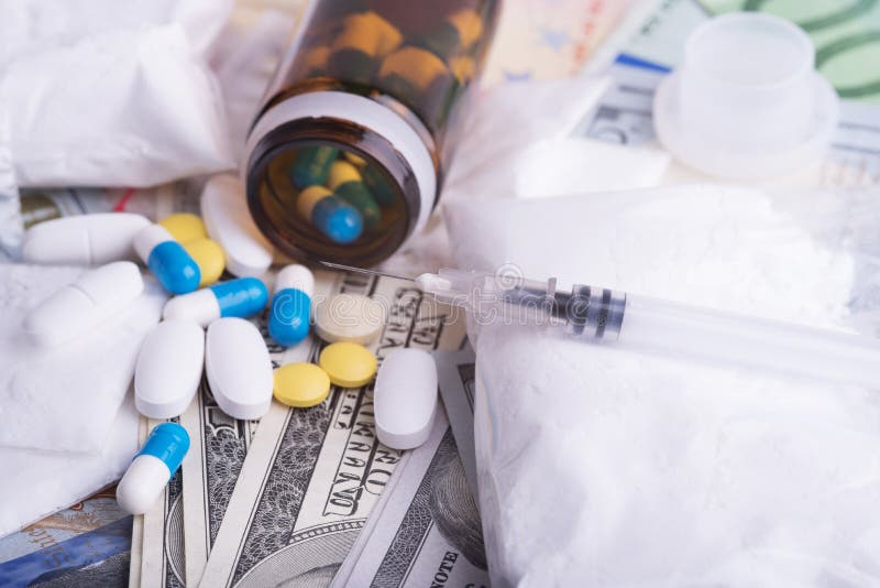 Drugs and Prohibited Substances - Illegal Trade Stock Image - Image of ...