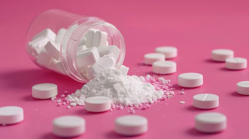 Drugs Studio Shoot Solid Color Background Stock Image - Image of drug ...