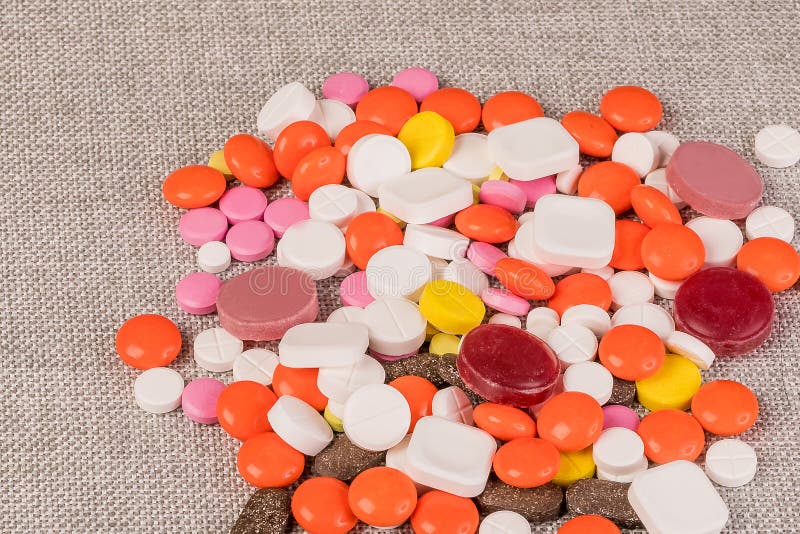The Drugs on the Table are Up. Stock Image - Image of bead, drugs ...