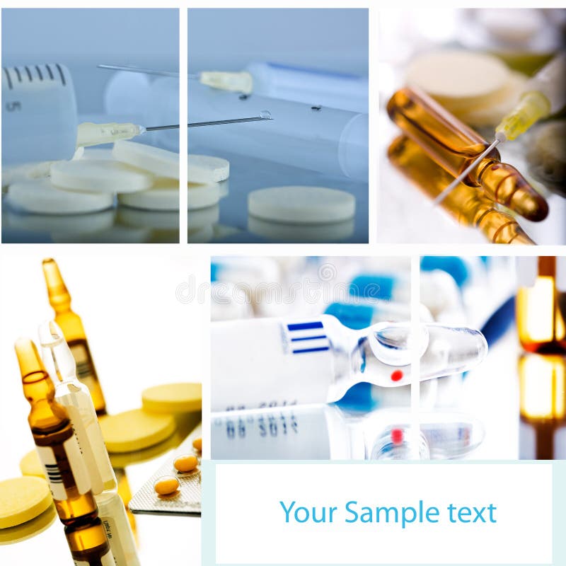 Medical Surgical Drug Collage Stock Photo - Image of pain, clinic: 16945616