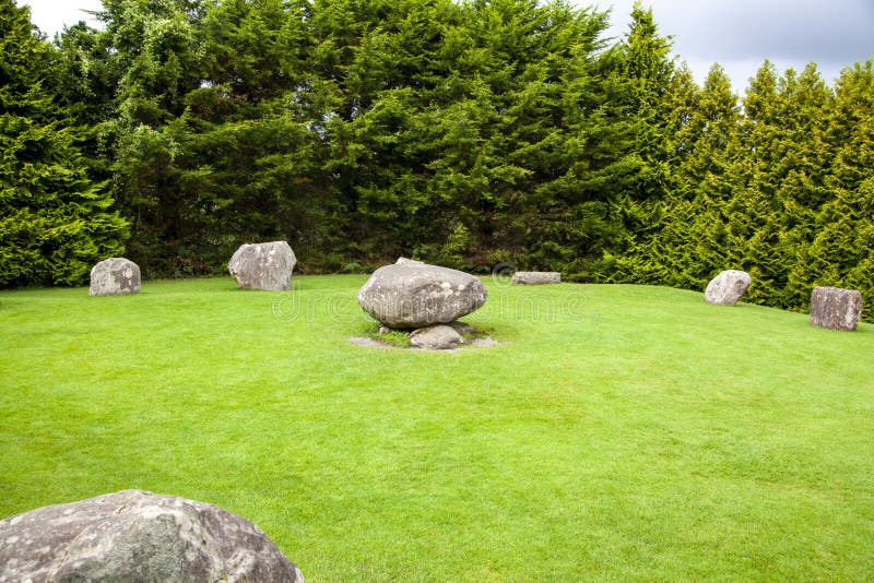 Druid circle stock photo. Image of environment, large - 212156230
