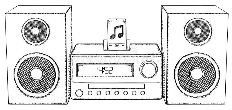 Sketch Speakers Stock Illustrations – 327 Sketch Speakers Stock ...