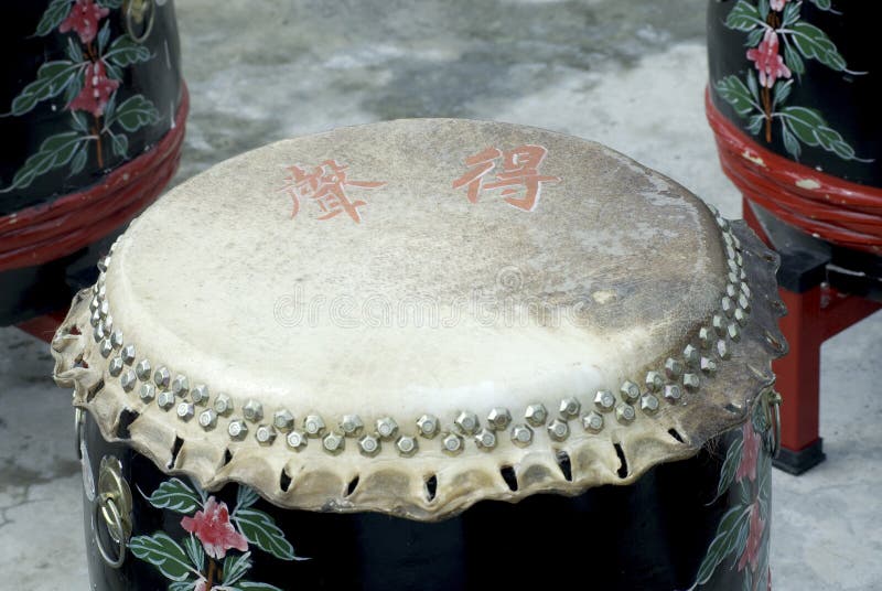 Drum from China. stock photo. Image of chinese, celebrations - 16636704