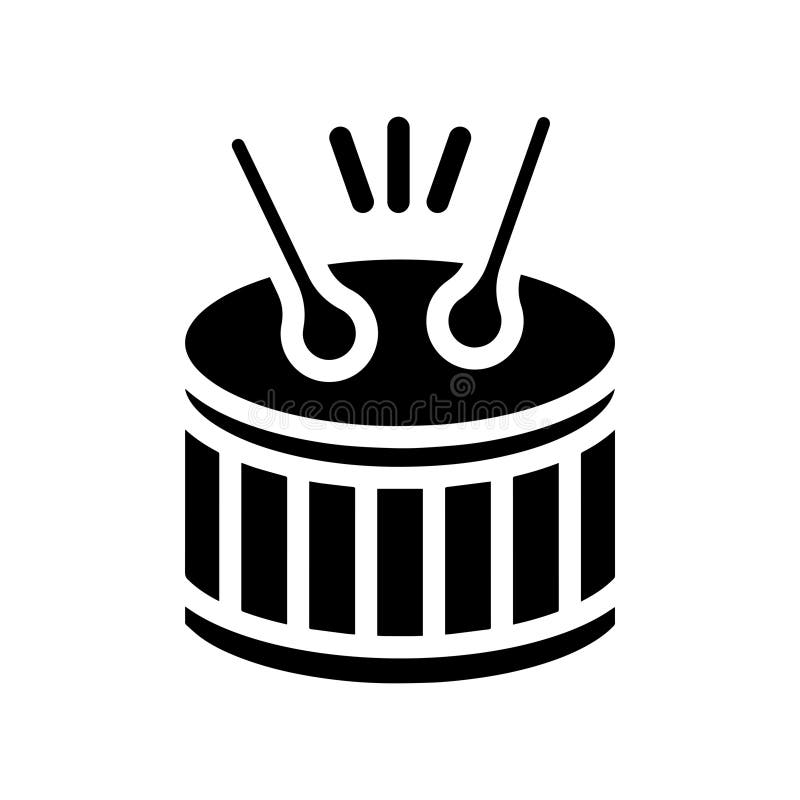 Marching Bass Drum Outline Stock Illustrations – 32 Marching Bass Drum ...