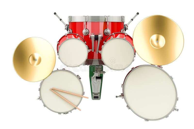 Drum Set Top View Stock Illustrations – 146 Drum Set Top View Stock ...