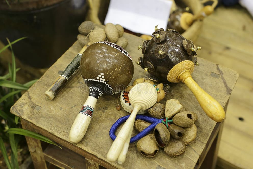 Drum Made with Coconut Shell Stock Photo - Image of drum, play: 53790582