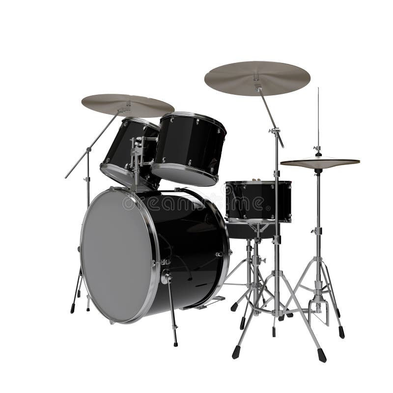 Drum set stock image. Image of macro, drum, isolated - 63189339
