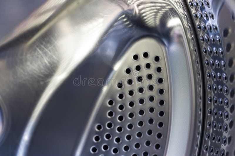 Drum Washing Machine As a Background Stock Photo - Image of dryer ...
