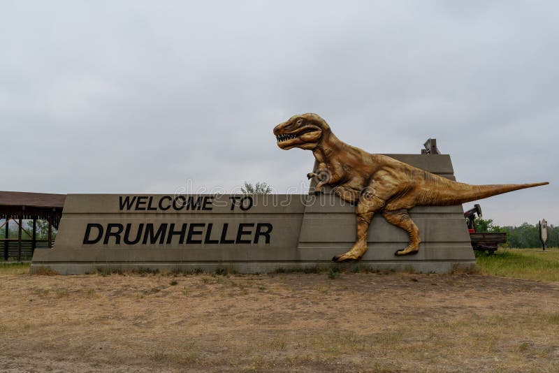 Drumheller, AB Canada - 14 JUN 2023 Editorial Image - Image of canada ...