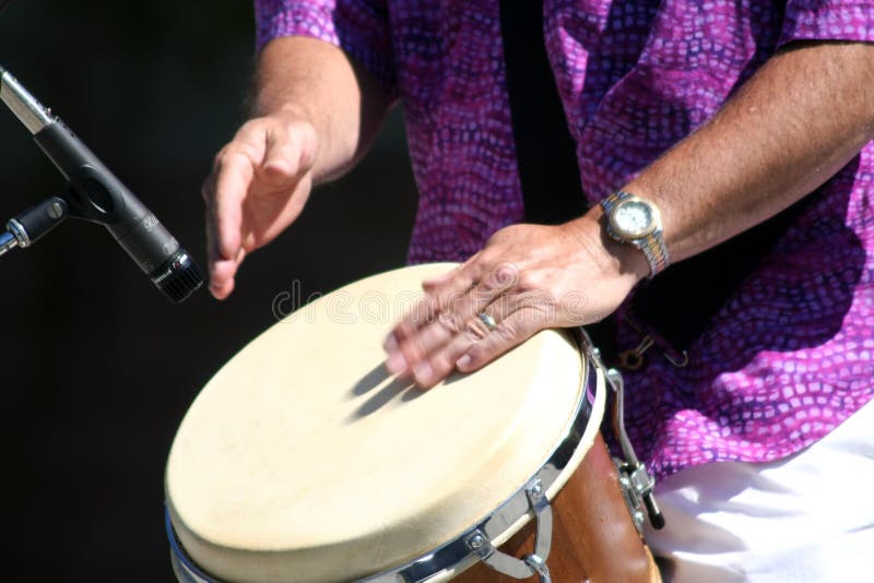 Drummer stock image. Image of festival, drum, instrument - 260585