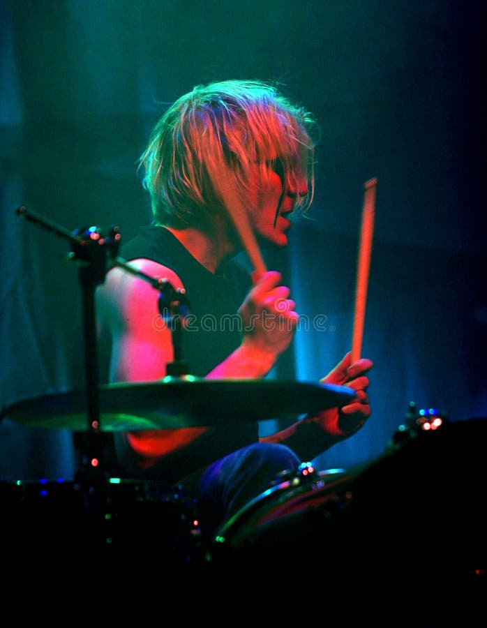 Wee Drummer editorial photo. Image of bands, drummer - 25219326