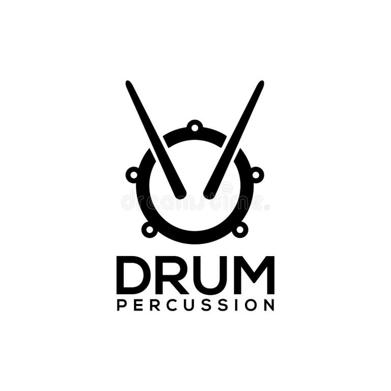Drummer Logo Design for Percussion Music, Music Studio or Music Concert ...
