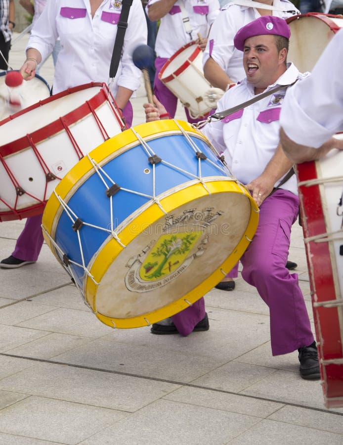 Drummer Playing Bass Drum Editorial Photography Image Of Outside 26019937