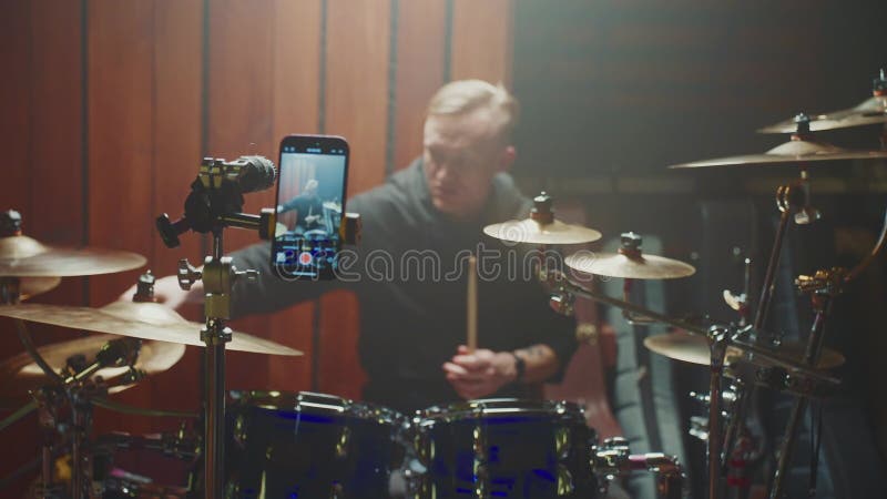 Drummer Records Performance while Capturing Creativity in Studio ...