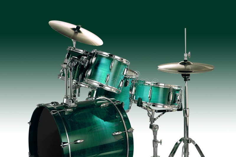 Green Drums stock image. Image of recreative, synchronism - 4592855
