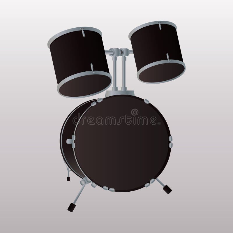 Drums. Vector Illustration Decorative Design Stock Vector ...