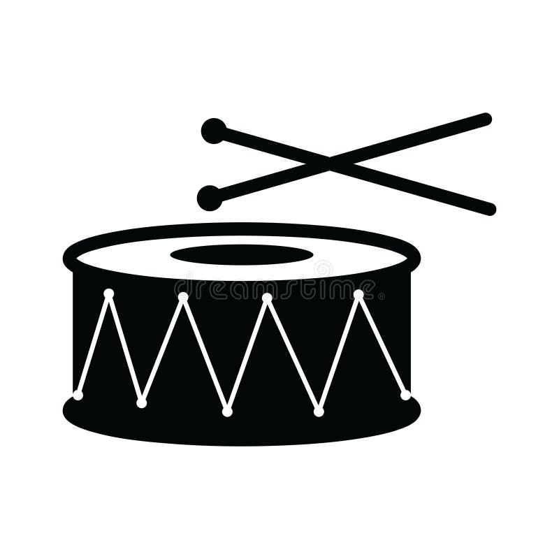 Drums. Vector Illustration Decorative Design Stock Vector ...