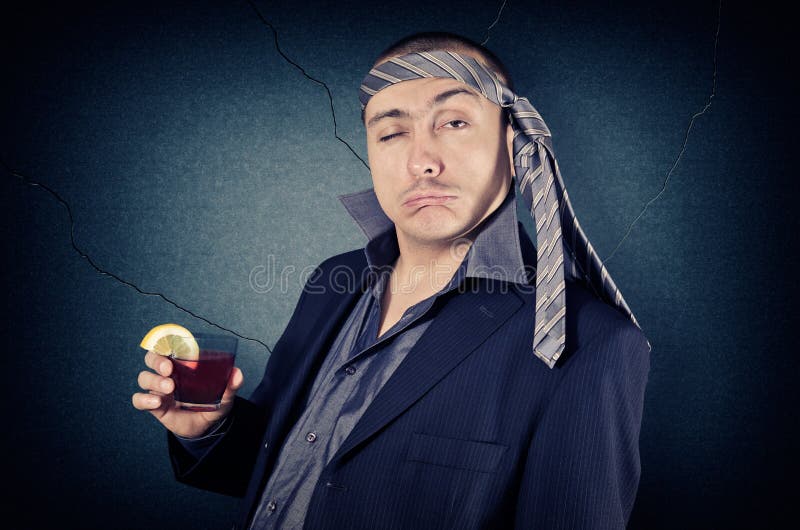 Drunk businessman stock photo. Image of corporation, leader - 30098670