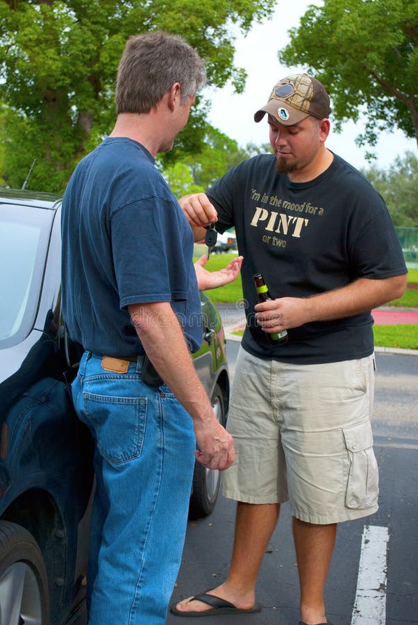 Drunk Driver Surrendering His Keys Stock Photo - Image of automobile ...