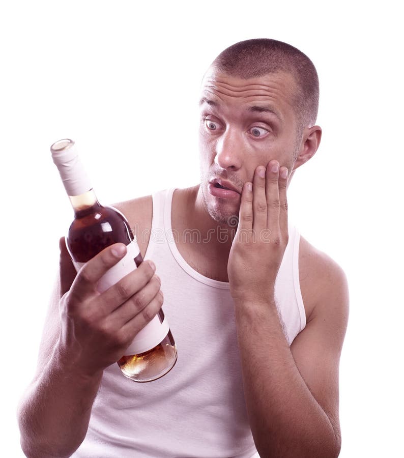 Drunk guy stock photo. Image of problem, bizarre, alcohol - 42826564