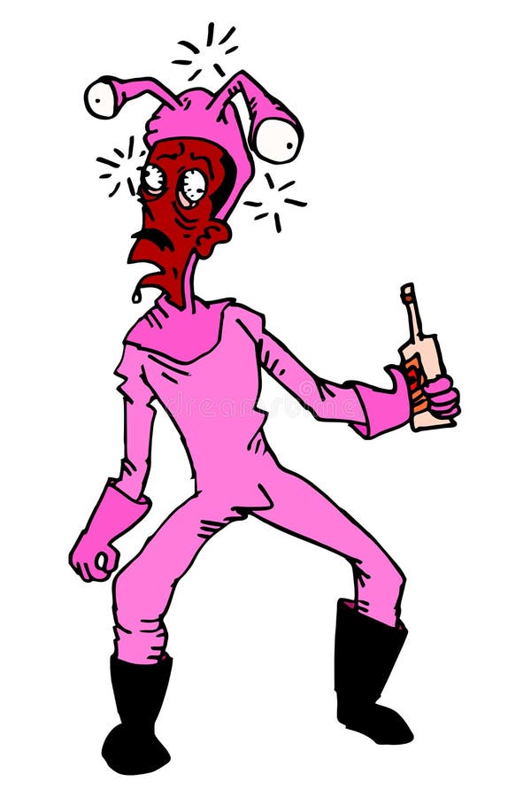 Drunk man draw stock vector. Illustration of character - 227685915