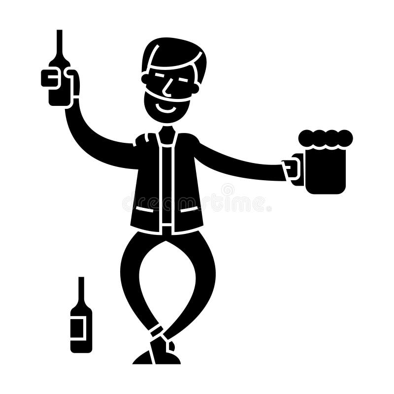 Portrait Drunk Stock Illustrations – 279 Portrait Drunk Stock ...