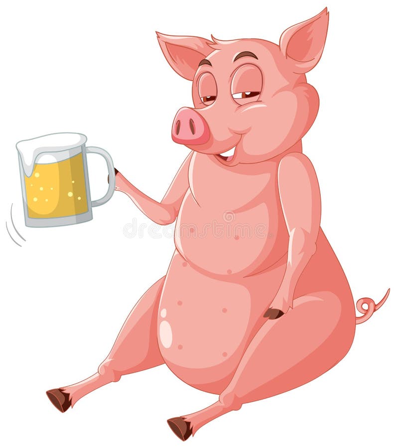 Drunk Animals Cartoon Stock Illustrations – 110 Drunk Animals Cartoon ...