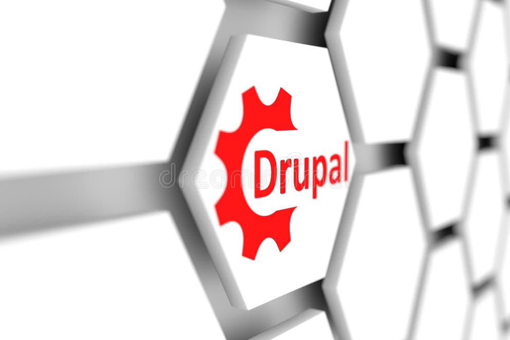 Drupal stock illustration. Illustration of mysql, background - 95771121